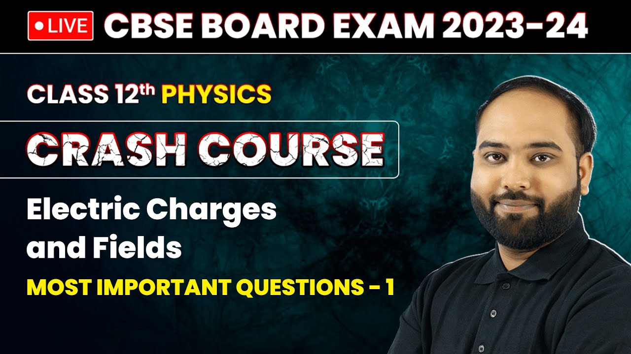 Electric Charges and Fields - Most Important Questions (Part 1) | Class ...