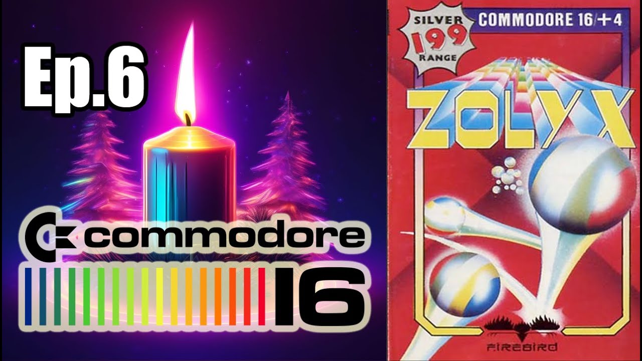 Commodore 16 - Zolyx - Retrogaming Advent Show - 6 Dicembre 2023 - YouTube