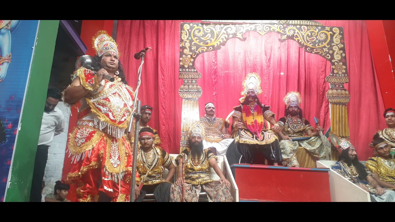 Agand & Ravan Darbar Baba badri wali Ramlila 2021 - YouTube