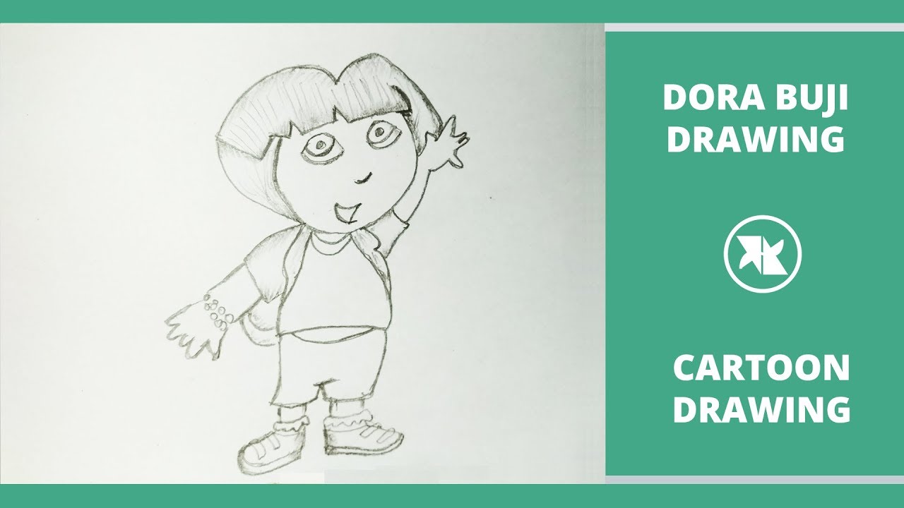 How to Draw Dora the Explorer | Easy to Draw a Dora Step by Step | Dora ...