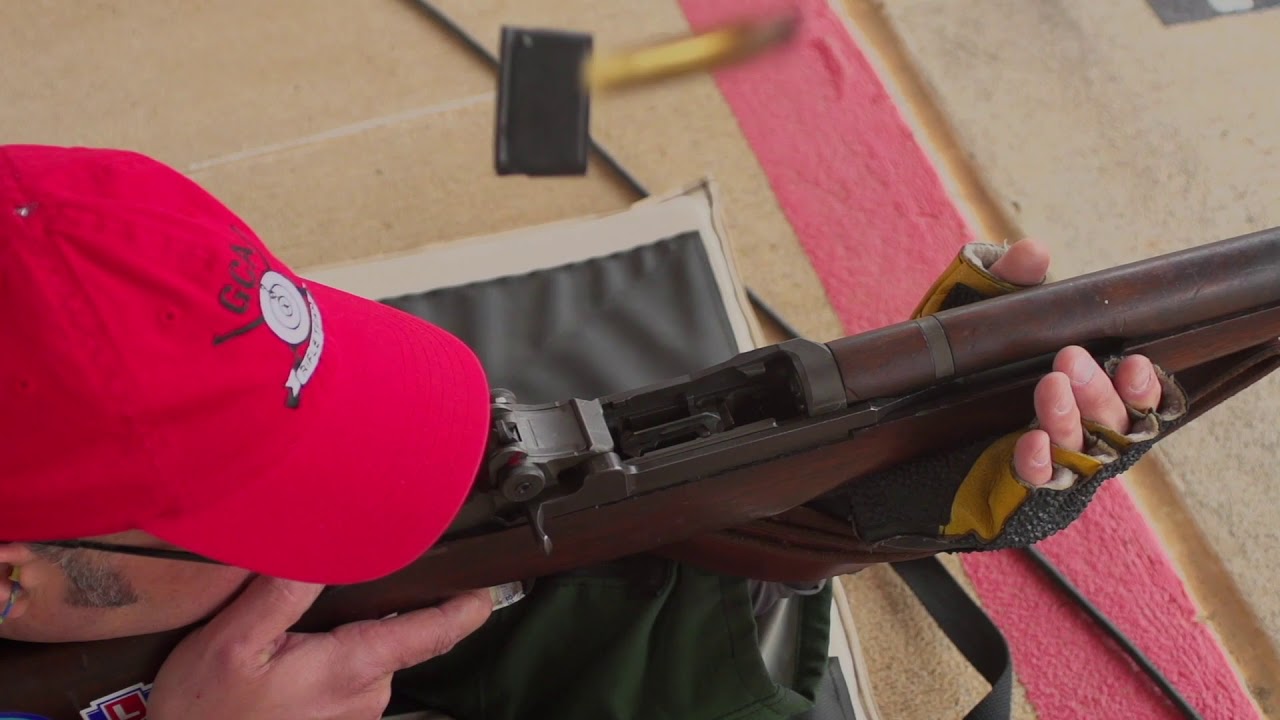 M1 Garand Rifle Clip Ejecting at 240 Frames Per Second! - YouTube