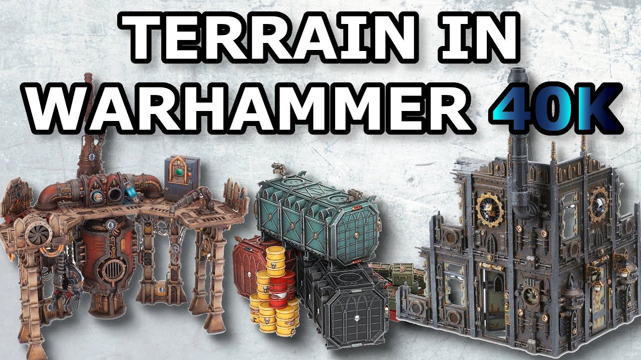 How to use Warhammer 40k Terrain #warhammer #40k #warhammer40k - YouTube