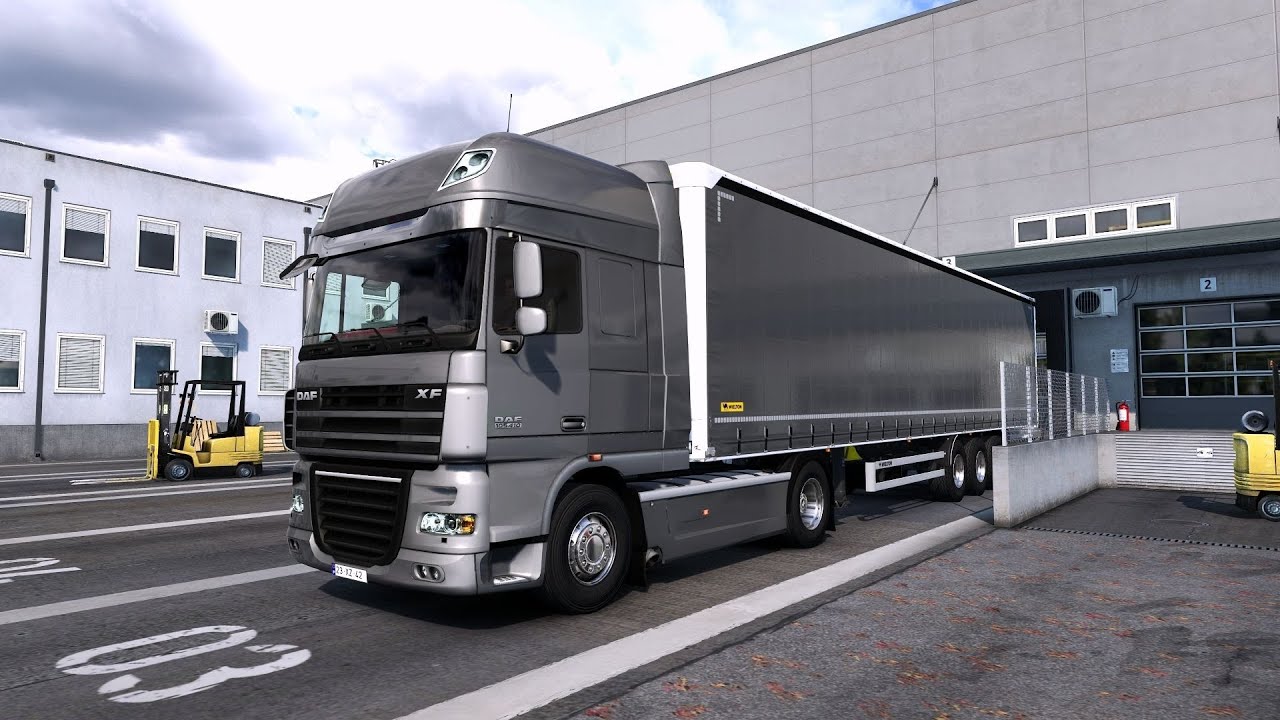 [DAF XF105] Realistic Driving Euro Truck Simulator 2 POV Drive Gameplay ...