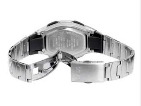 Casio Men's AQ160WD-1BV Stainless Steel Ana-Digi Electro-Lum