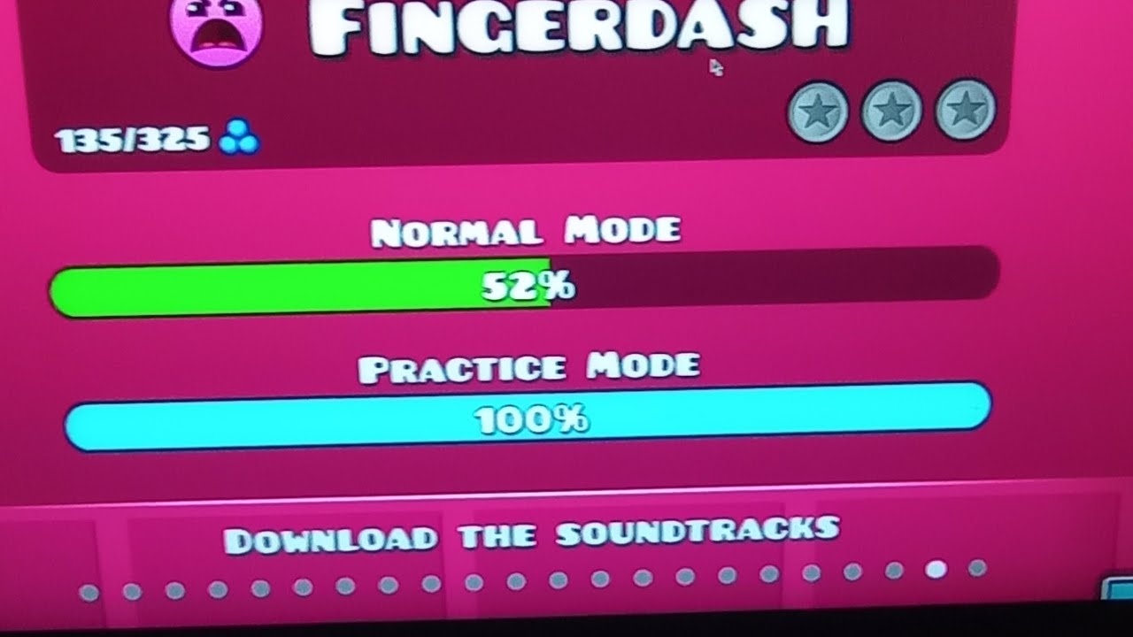 I Tried to Complete Fingerdash (Geometry Dash pt.2) - YouTube