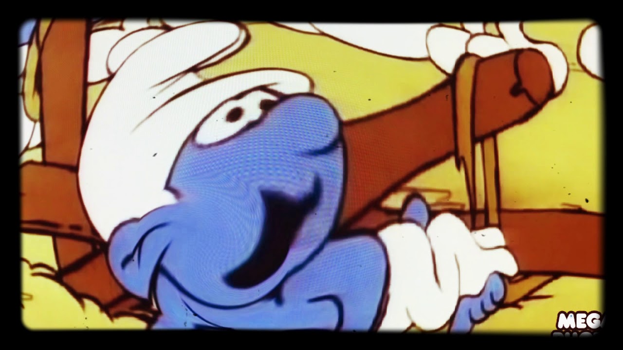 Smurfs clumsy luck colorful funny - YouTube