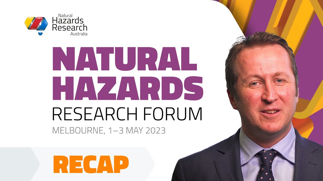Natural Hazards Research Forum recap 2023 by CEO Andrew Gissing (3 May ...