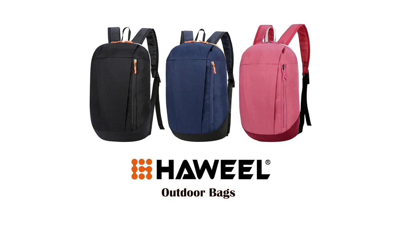 HAWEEL Large Capacity Multifunctional Backpack - YouTube