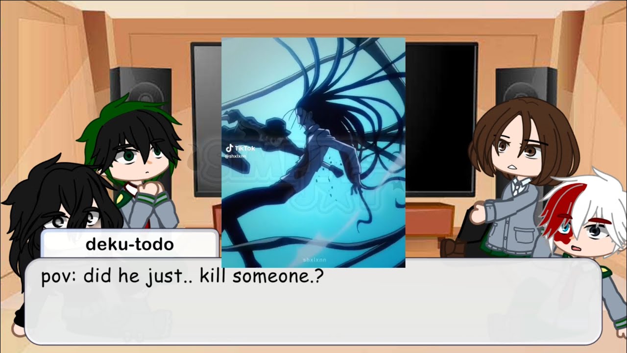 Bakugou As Chuuya || MHA X BSD || BKDK🧡💚 || 🫧 || - YouTube