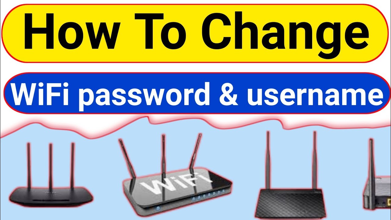 wifi ka password kaise change kare mobile or PC ya laptop se | how to ...