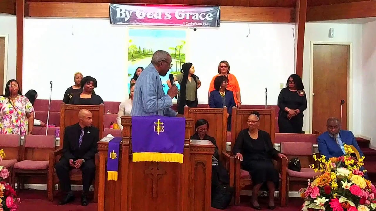 Youth Sunday~Youth Pastor Tracy Joyner - YouTube