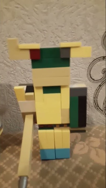 мои лего Майнкрафт гигант лягушки с копьями🤣🤣🤣🤣#легомайнкрафт #лего ...