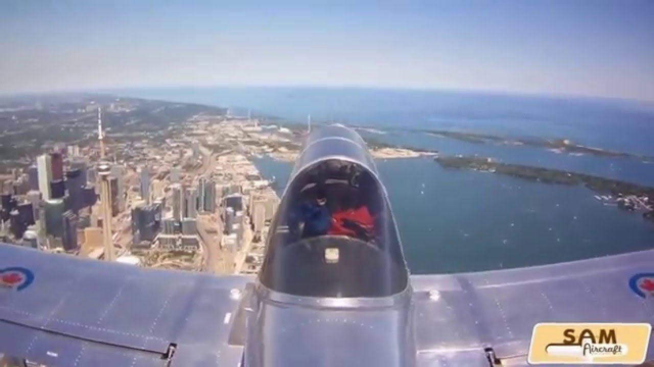 SAM Aircraft comes home to Toronto - YouTube