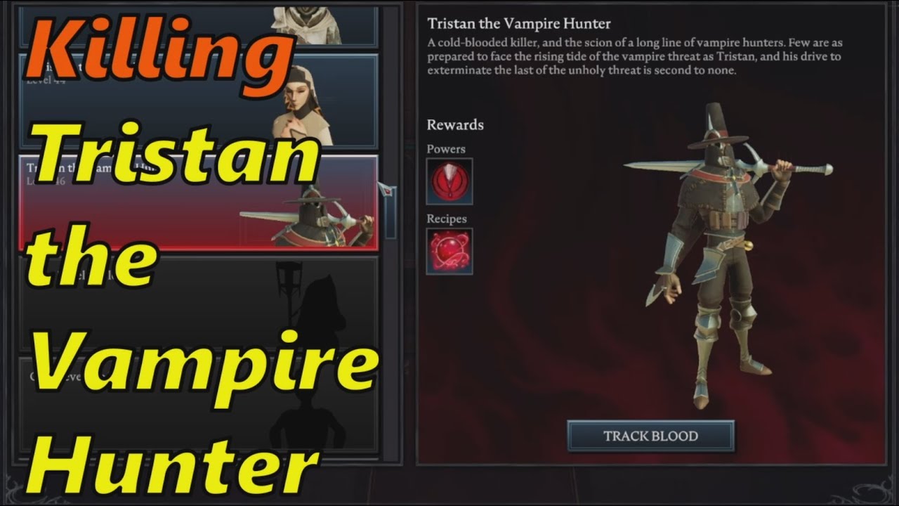 V Rising Ep 23 Killing Tristan the Vampire Hunter - YouTube