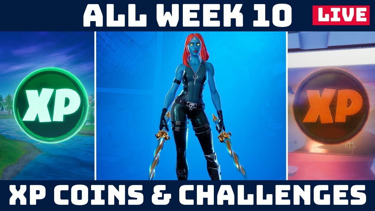 🔴WEEK 10 XP COINS!🔴Weekly Challenges & Mystique Tactical Style (LVL 210 ...