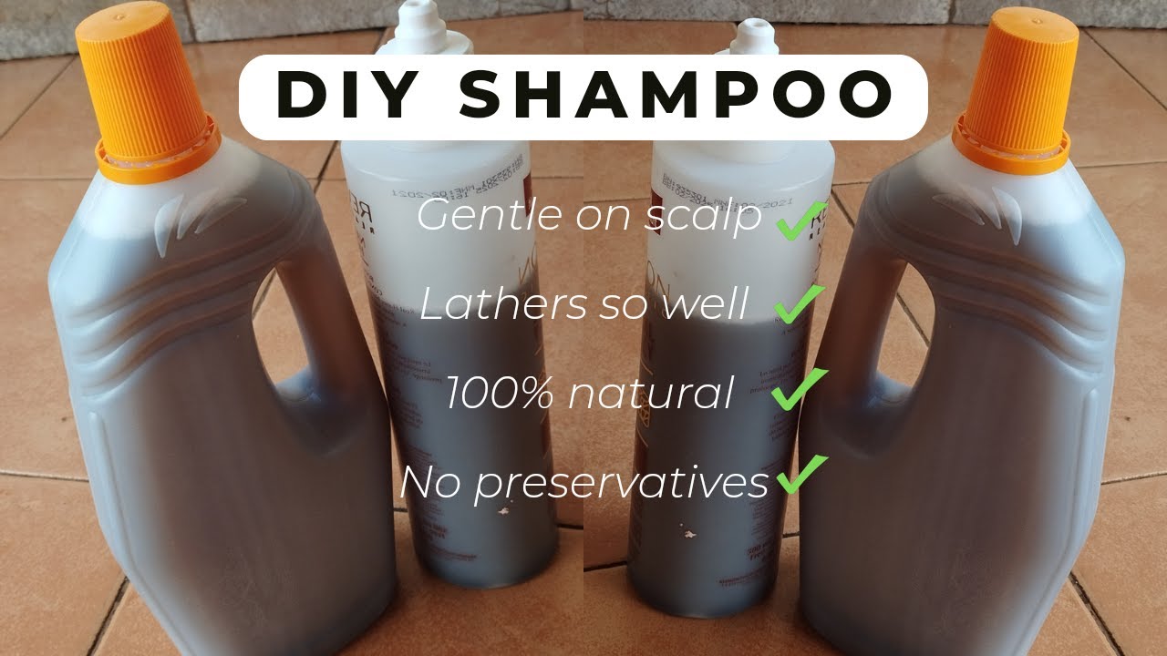 DIY NATURAL CLARIFYING SHAMPOO AT HOME/You will never buy shampoo again ...