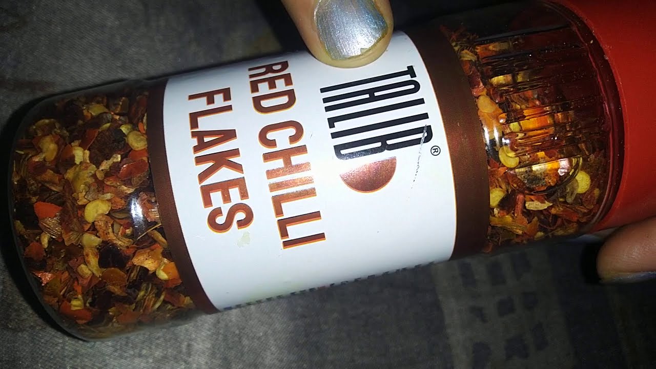 Talib Red Chilli Flakes REVIEW - for Pizza,Pasta etc | Price, Taste, Quality, Dominos Chilli ...