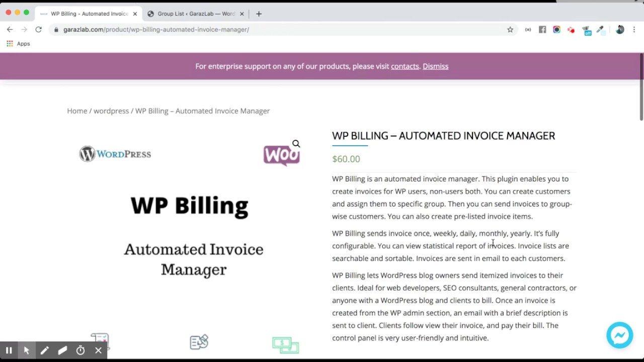 WP BILLING – AUTOMATED INVOICE MANAGER - YouTube