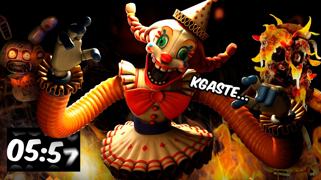 Me RUSHEE el FNAF: SECRET OF THE MIMIC en UN VIDEO 💀 - YouTube