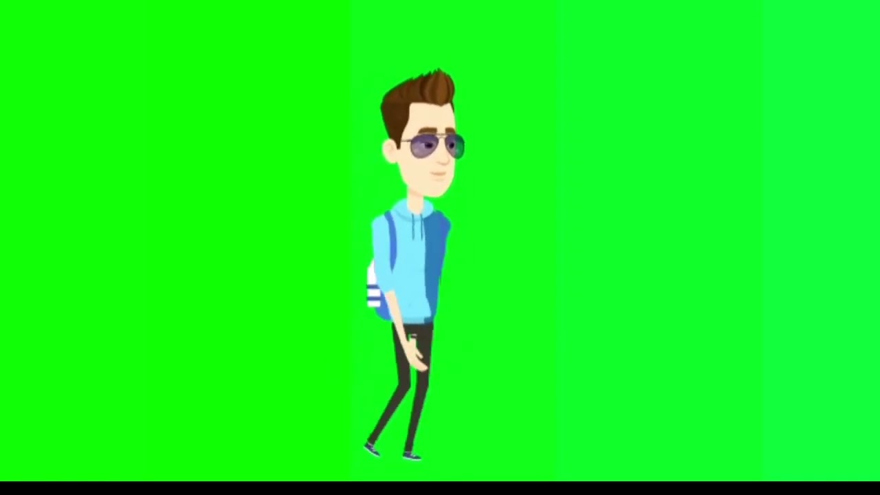 Green Screen Cartoon Character | Green Screen Cartoon Character Talking ...