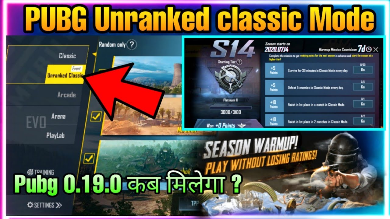 Pubg unranked classic mode | pubg unranked classic mode Mission ...