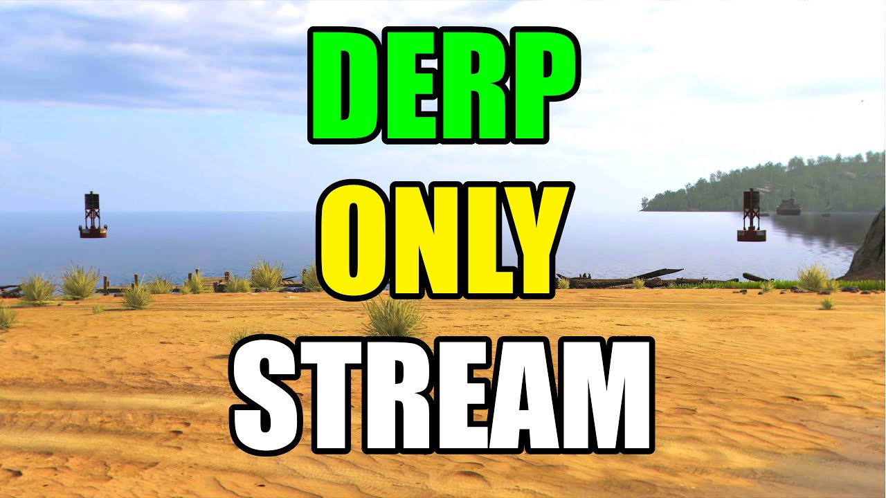DERP ONLY Livestream World of Tanks Modern Armor wot console - YouTube
