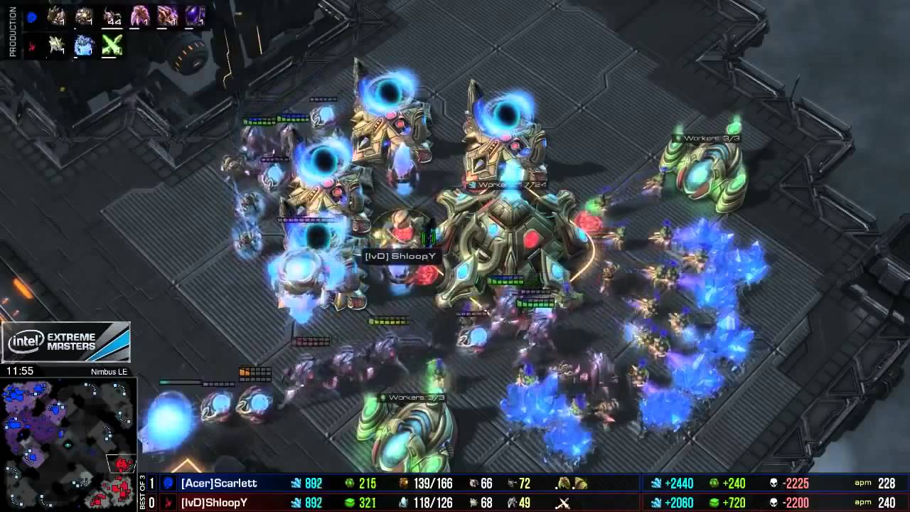 SC2 Scarlett vs Puck Game 2 IEM Toronto 2014 AM Qualifier Starcraft 2 ...