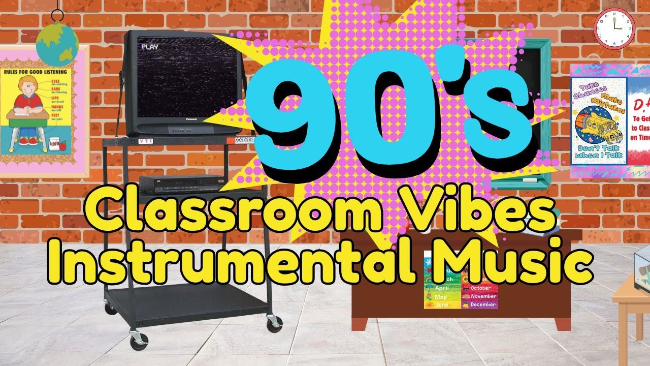 Classroom Vibes School Playlist 🥳📚 [90s lofi and instrumental music ...