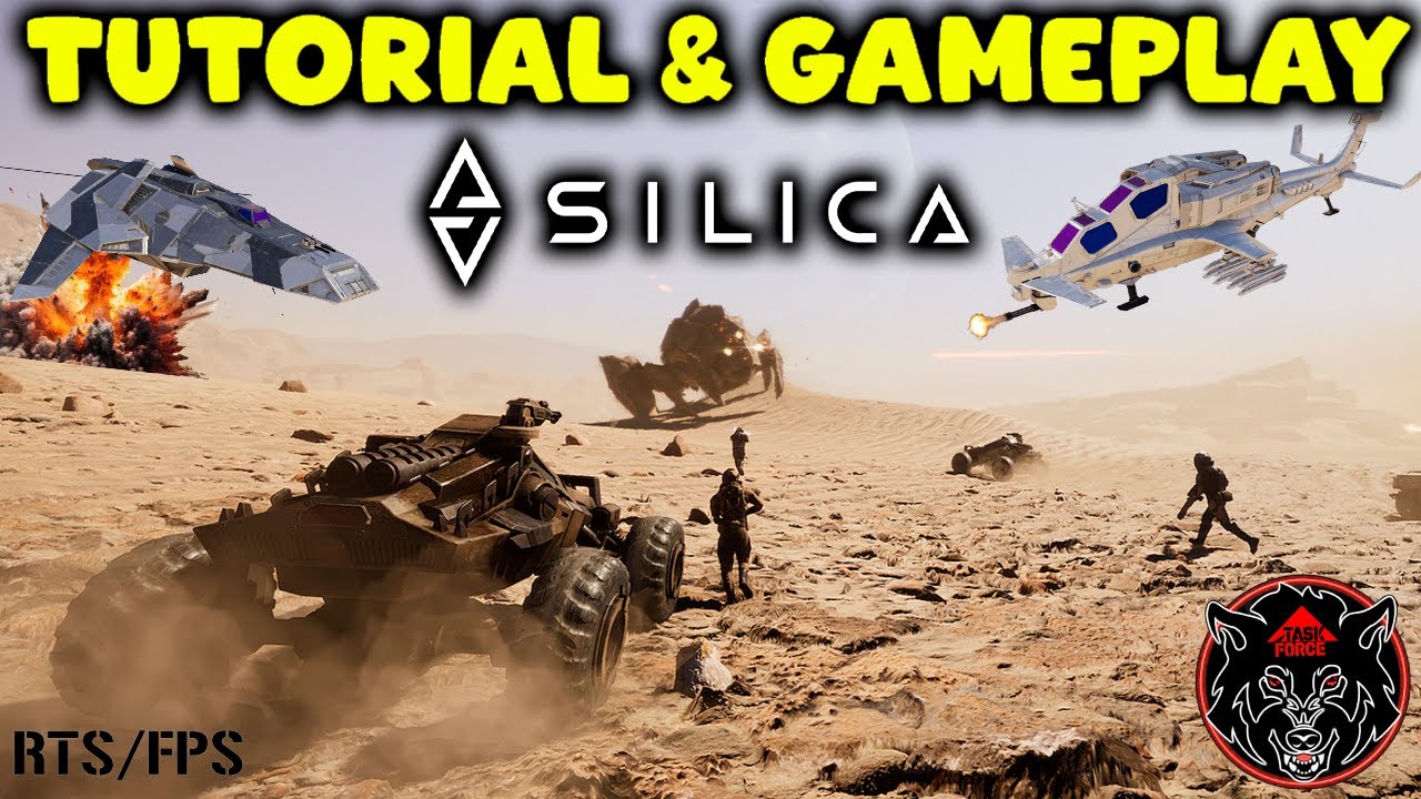 SILICA RTS/FPS GAME | Tutorial + Testing New Updates! (Gameplay & Tips ...