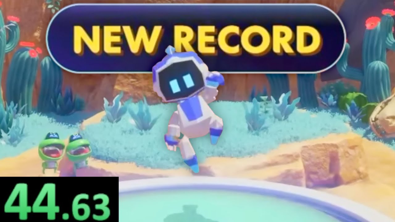 Speedrunning Astro Bot's DLC - YouTube