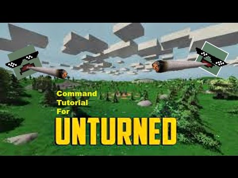 How to use commands on Unturned - YouTube
