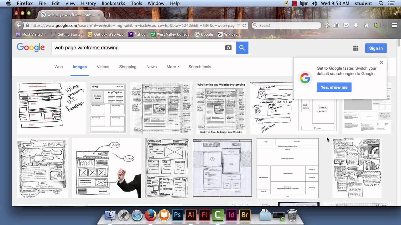 making wireframe in Illustrator - YouTube