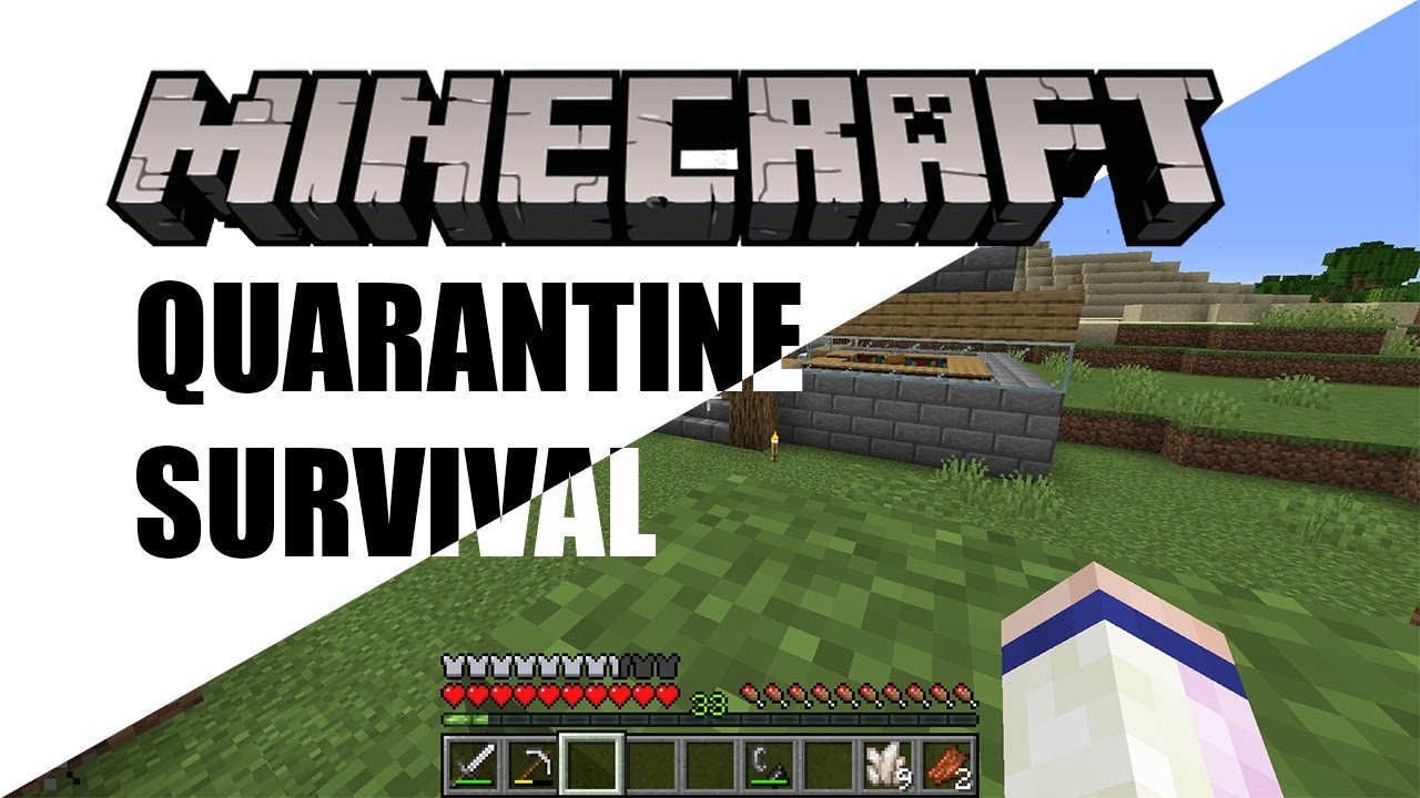 Minecraft Quarantine Survival Episode 3:Village Stuff! - YouTube