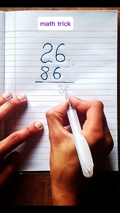 Quick Math The Easiest Way To Multiply Fast Maths Fastmath Youtube