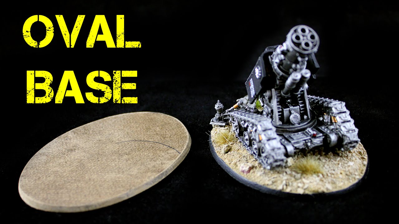 How to Create Your Own Oval Base - YouTube