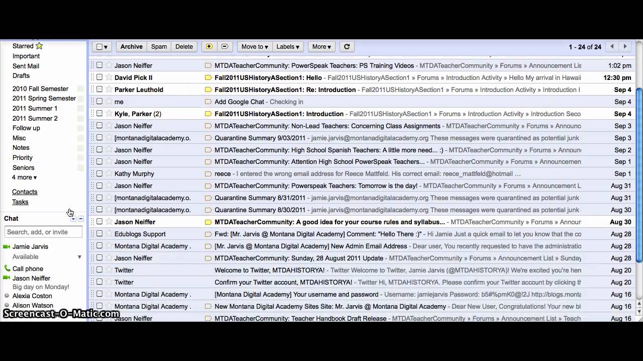 Gmail Video Chat/Instant Messaging Instructions - YouTube