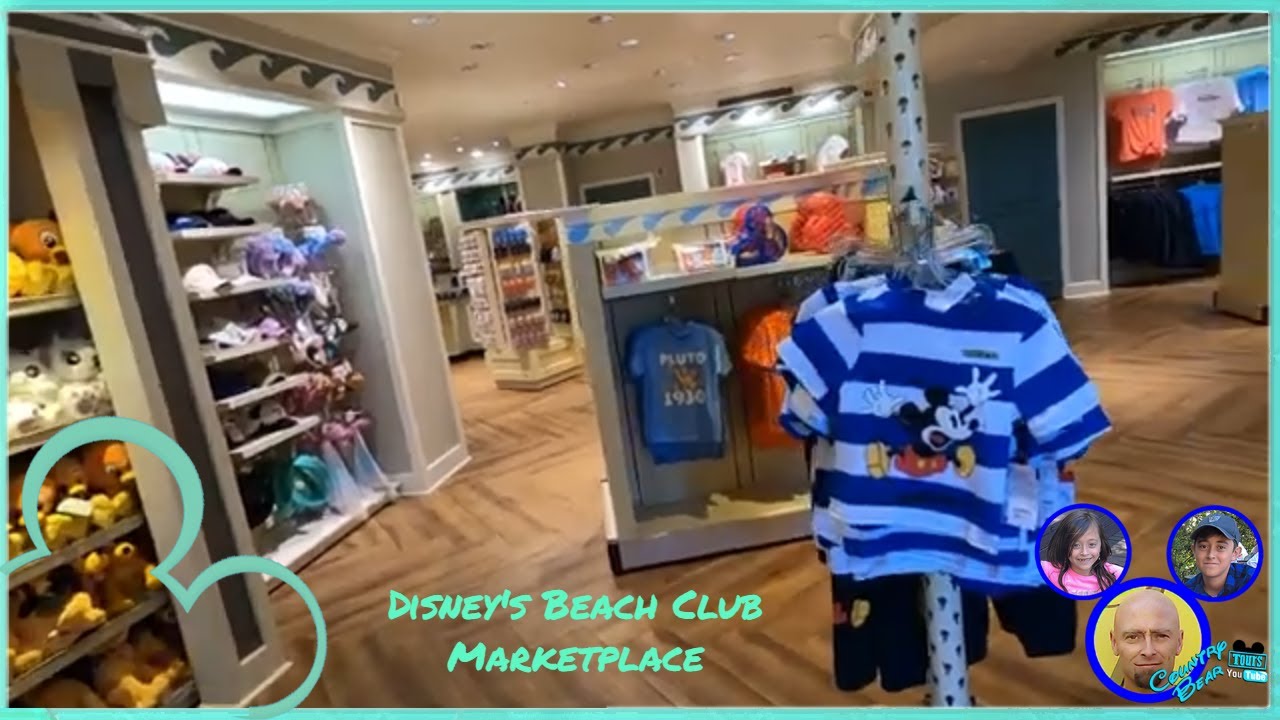 Disney's Beach Club Marketplace Gift Shop | Disney's Beach Club Resort ...