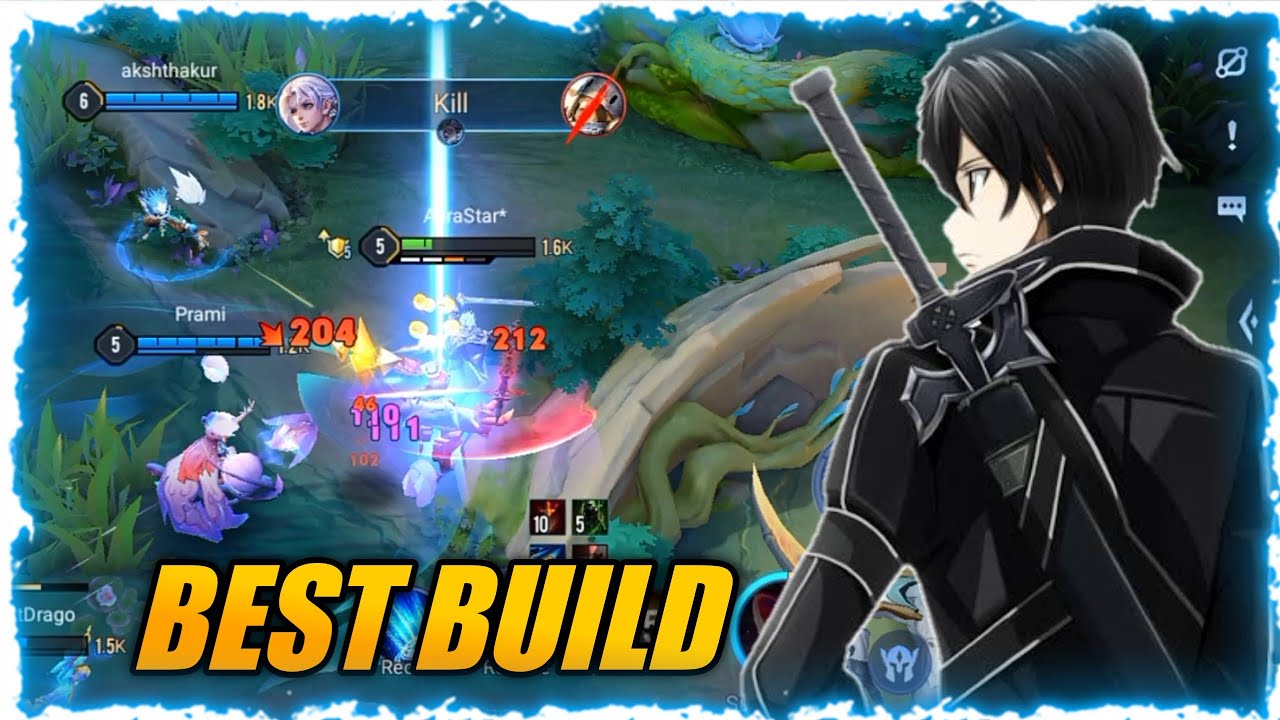 ALLAIN/KIRITO BEST BUILD | AoV | 傳說對決 | RoV | Liên Quân Mobile | 펜타스톰 ...