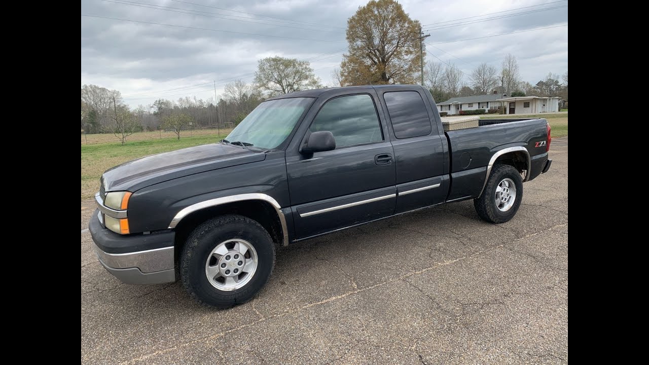 2003 Chevrolet Z71 4 Door Extended Cab 4WD Truck - YouTube