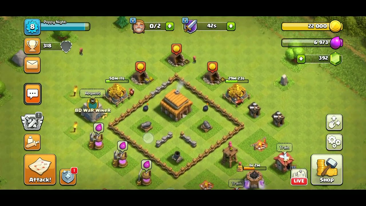 coc redeem code x600 GEMS - YouTube
