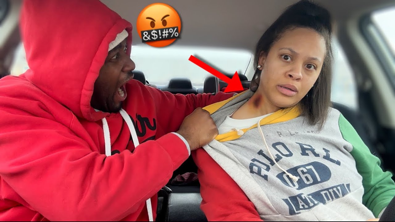 Hickey Prank On Husband Gone Wrong Youtube