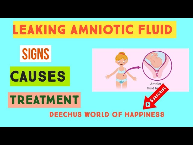 How To Recognize Leaking Amniotic Fluid And What To Do