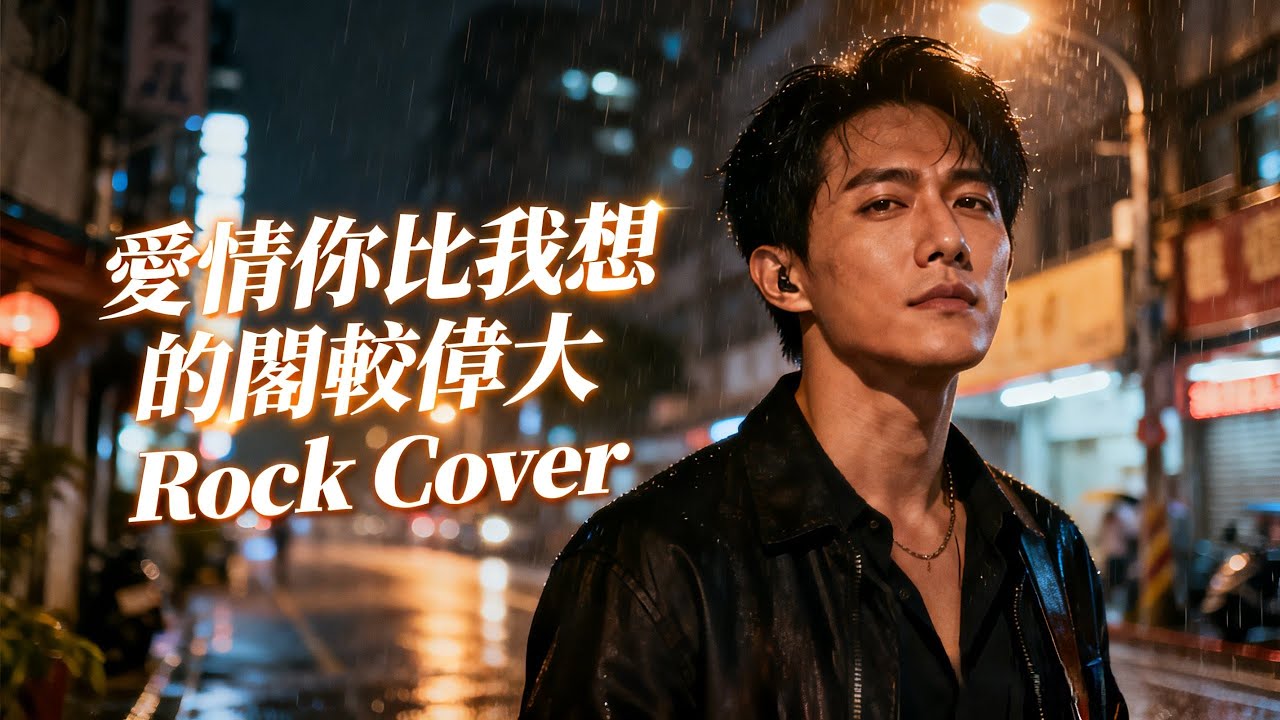 Ai Cheng Li Pi Gua Siu e Koh Khah Ui Tai (愛情你比我想的閣較偉大) | Epic Rock Cover 🤘🔥