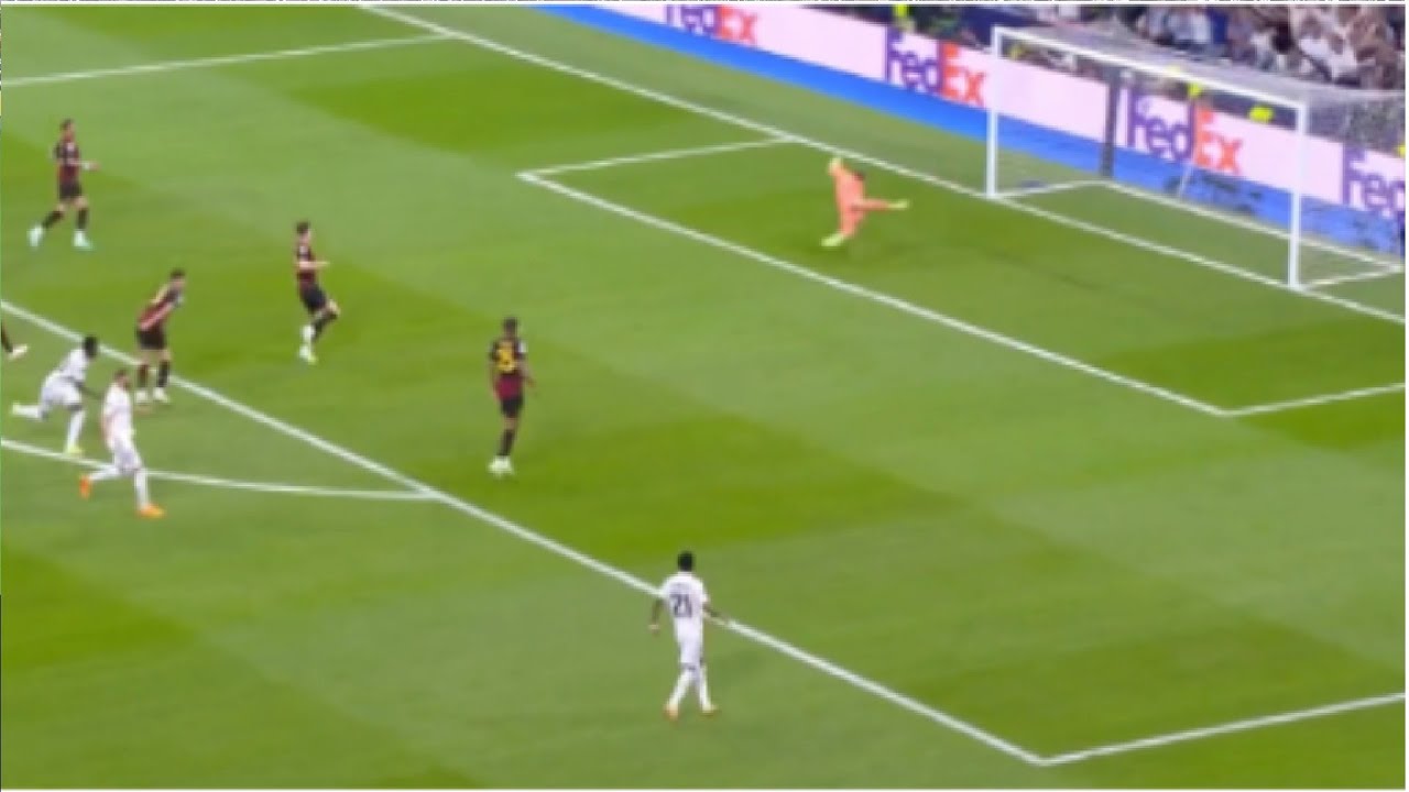 | Football Games Simulation Vinicius Goal vs Man City | Real Madrid vs ...