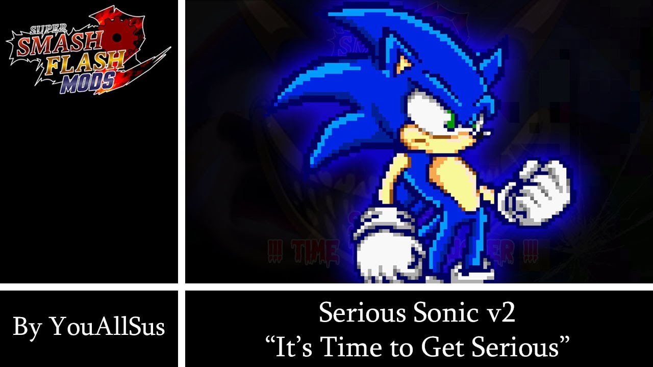 SSF2 Mods Showcase: Serious Sonic v2 "It's Time to Get Serious" (By ...