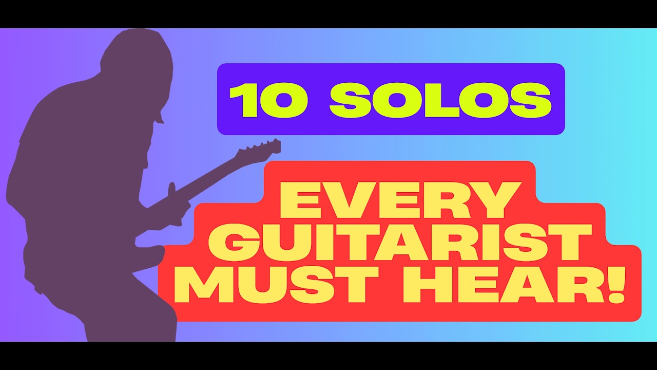 10 Amazing Guitar Solos Every Guitarist Must Hear - Listen To Them & Be ...
