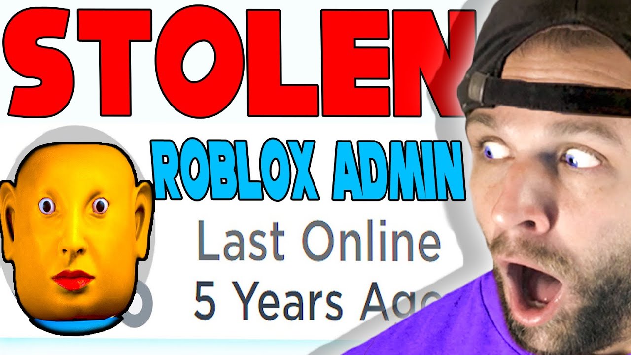 THIS ROBLOX PLAYER STOLE AN ADMIN ACCOUNT! - YouTube