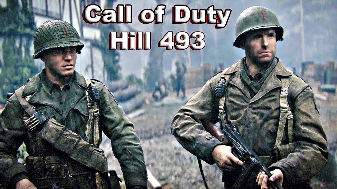 CALL OF DUTY WW2 | Hill 493 | 4k Ultra High Definition HDR | Realistic ...