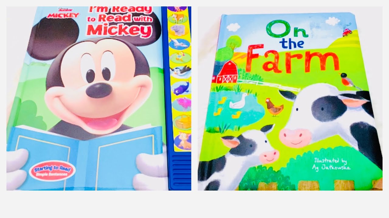 Kids Book Read Aloud: I’m Ready to Read with Mickey| On the Farm| Farm ...