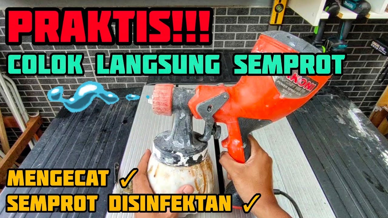 mesin semprot apa saja!!!?? - spray gun elektrik Lakoni Fantasy 180ps ...